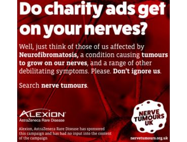 Do charity ads get on your nerves? | Nerve Tumours UK