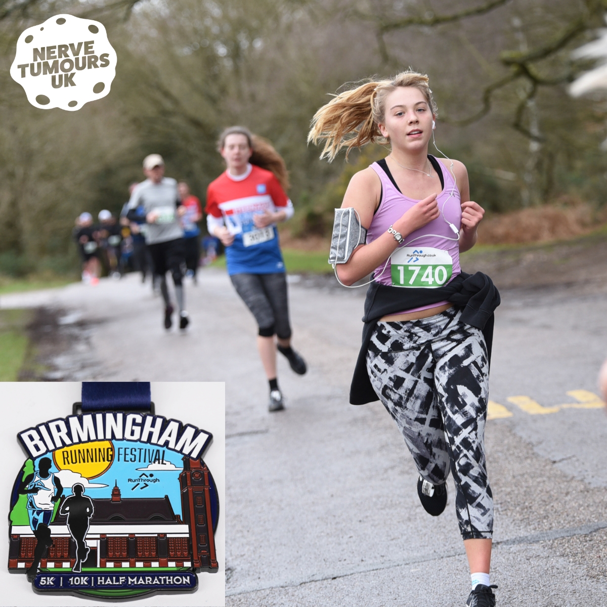 Birmingham Running Festival 2026: 5k, 10k or Half | Nerve Tumours UK
